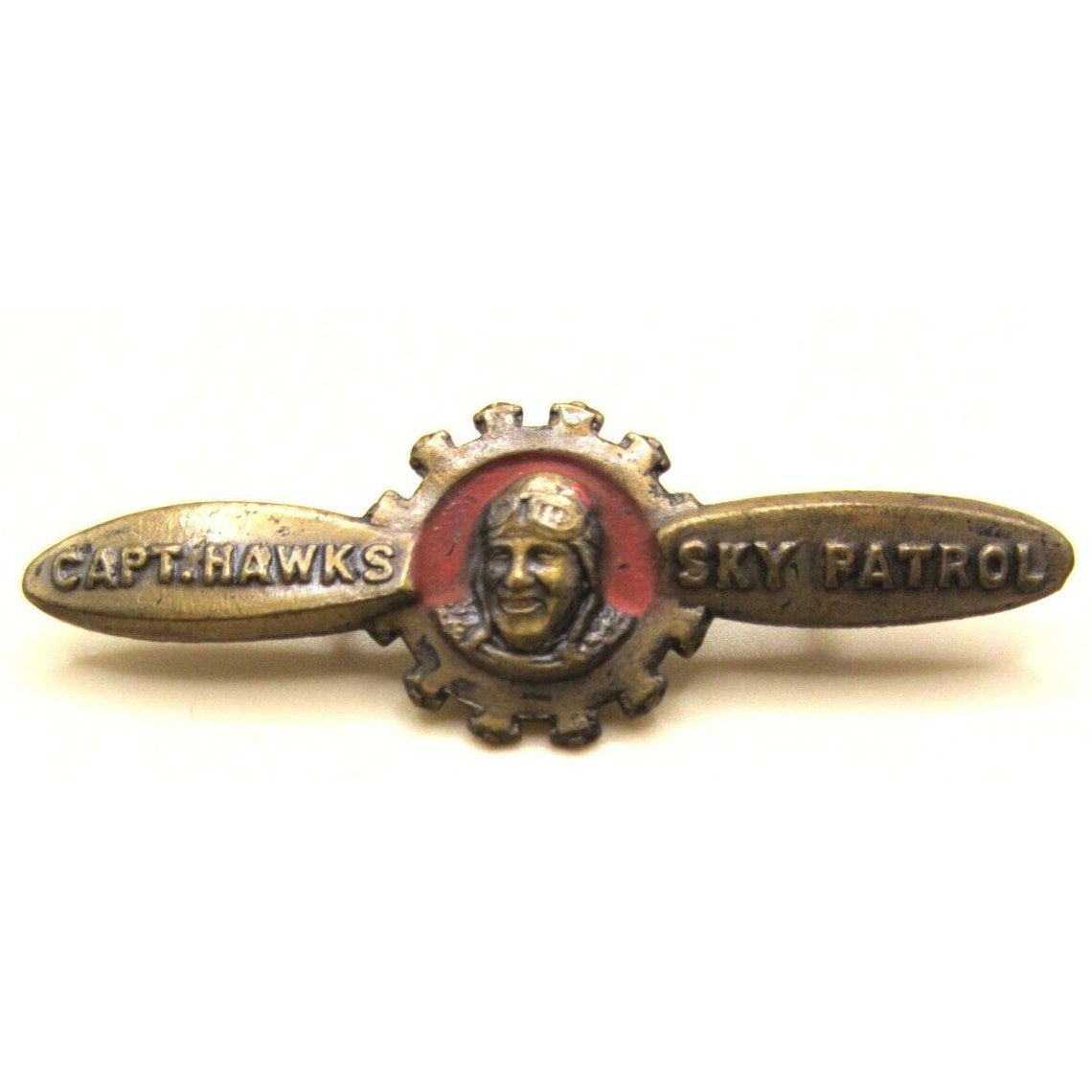 Us Air Force Capt Hawks Sky Patrol Brass Pin Badge 1 7/8" (b) - Etsy