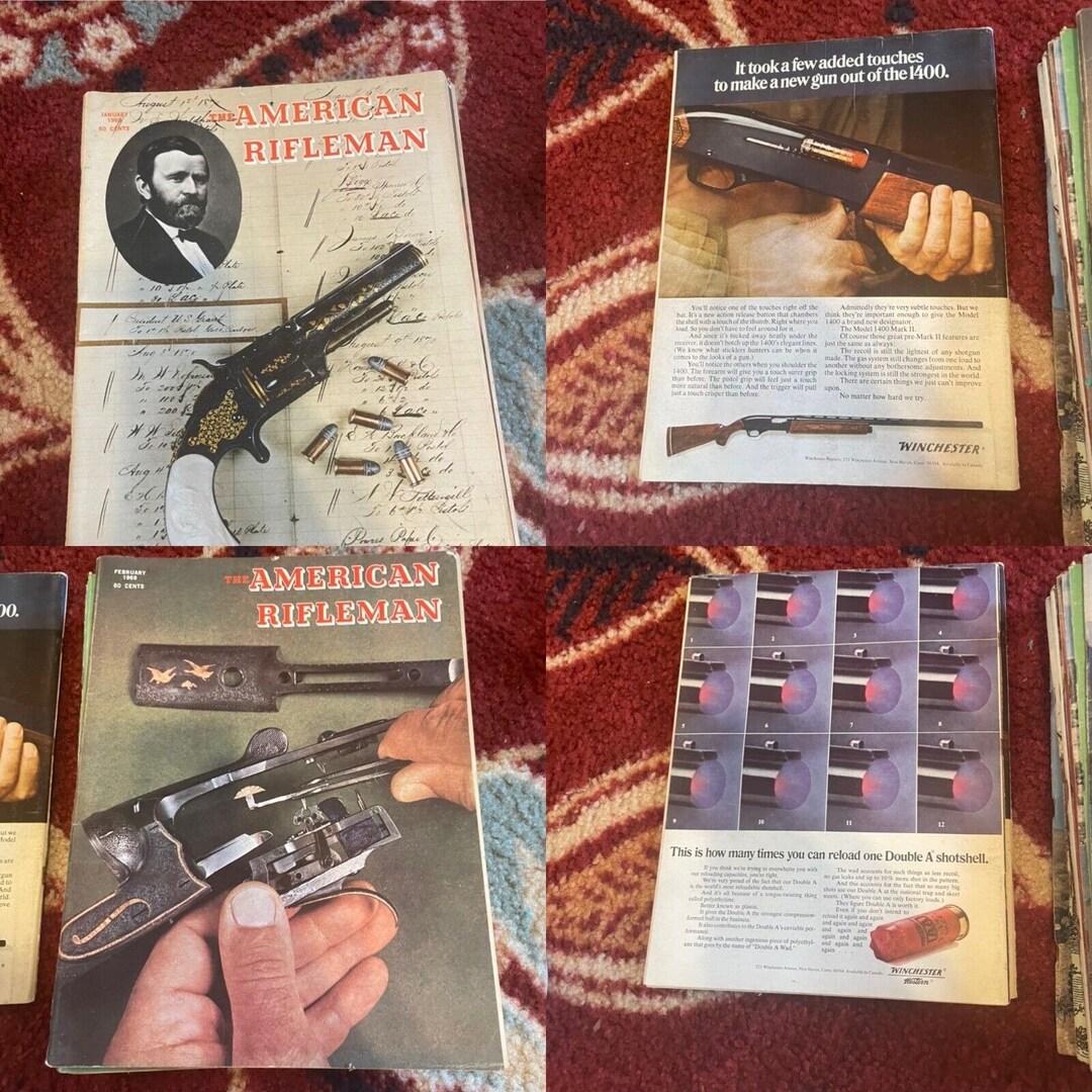 Vintage 1969 American Rifleman Magazines Complete Year A - Etsy