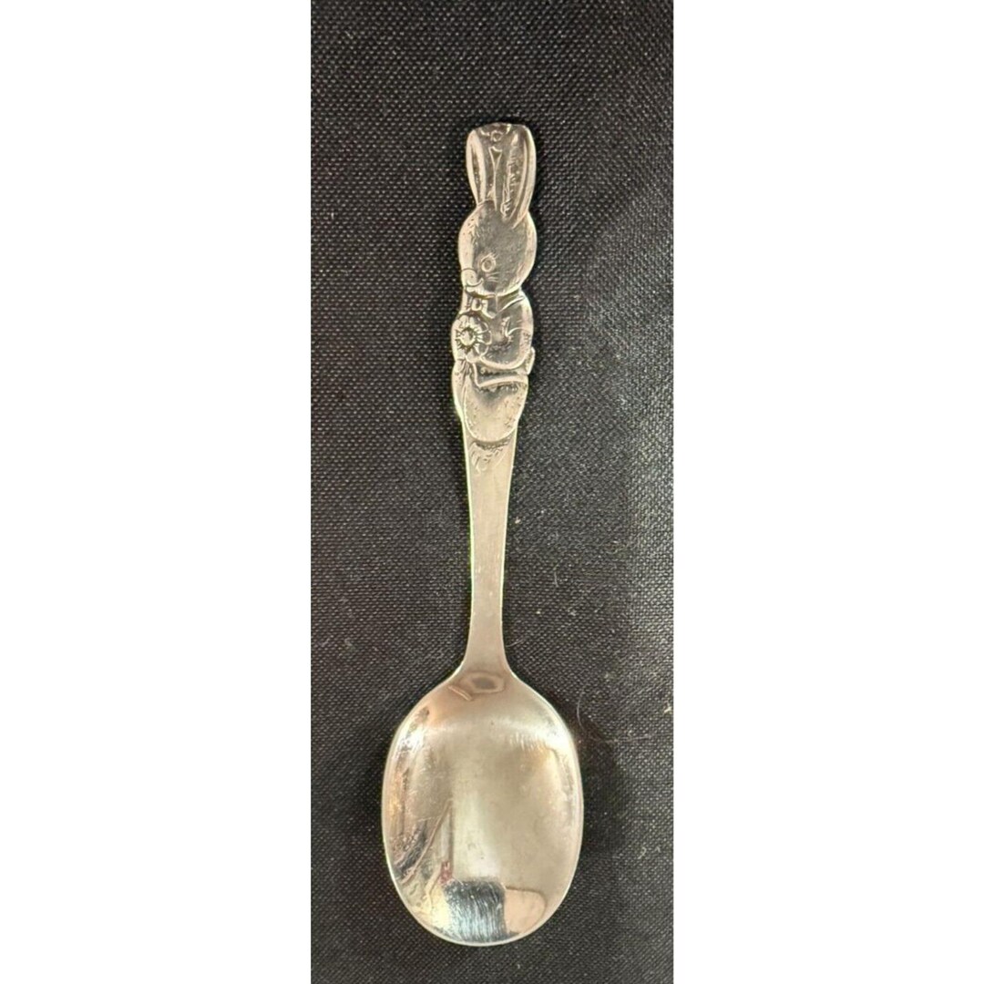 Oneida Community Stainless Peter Rabbit Baby Flatware Silverware Spoon ...