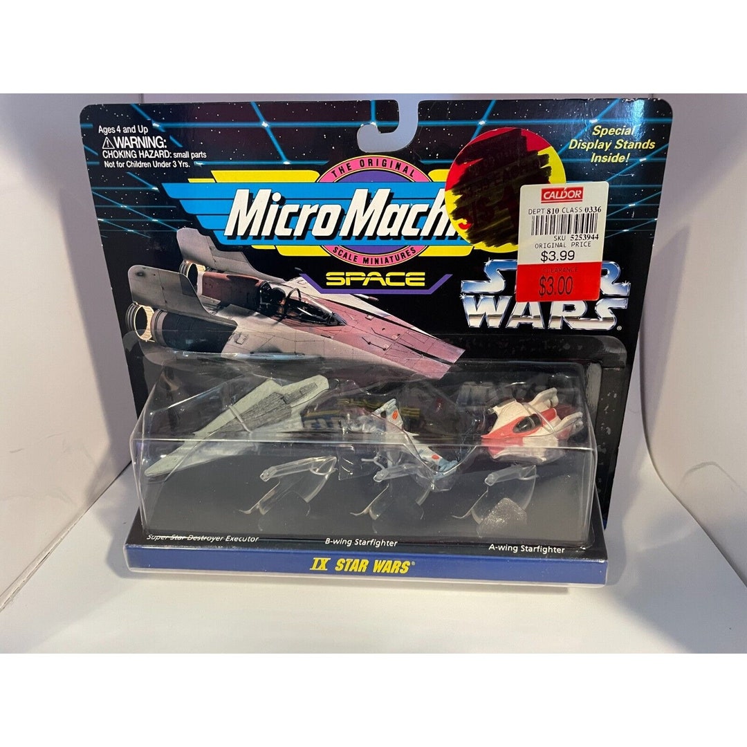 Micro Machines Star Wars IX Star Wars 1994 Sealed Galoob 65860 (A) - Etsy
