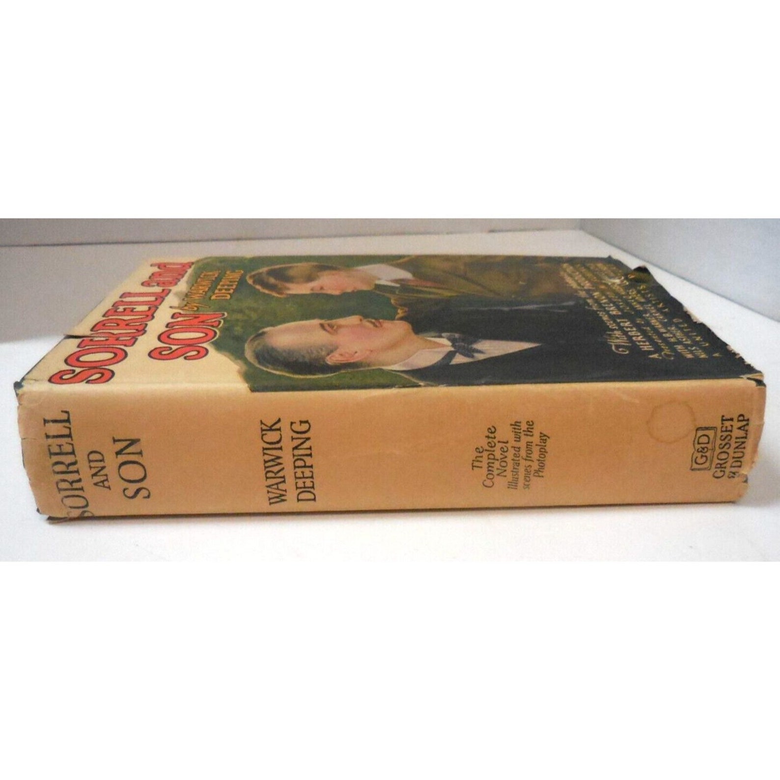 Warwick Deeping Sorrell and Son 1926 Grosset & Dunlap, Ny Photoplay ...