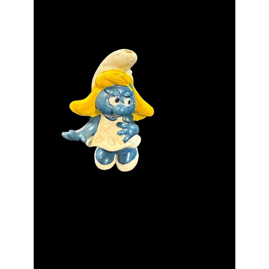 Smurf Smurfs Smurfette Dress Posing PVC Figurine Figure Peyo - Etsy