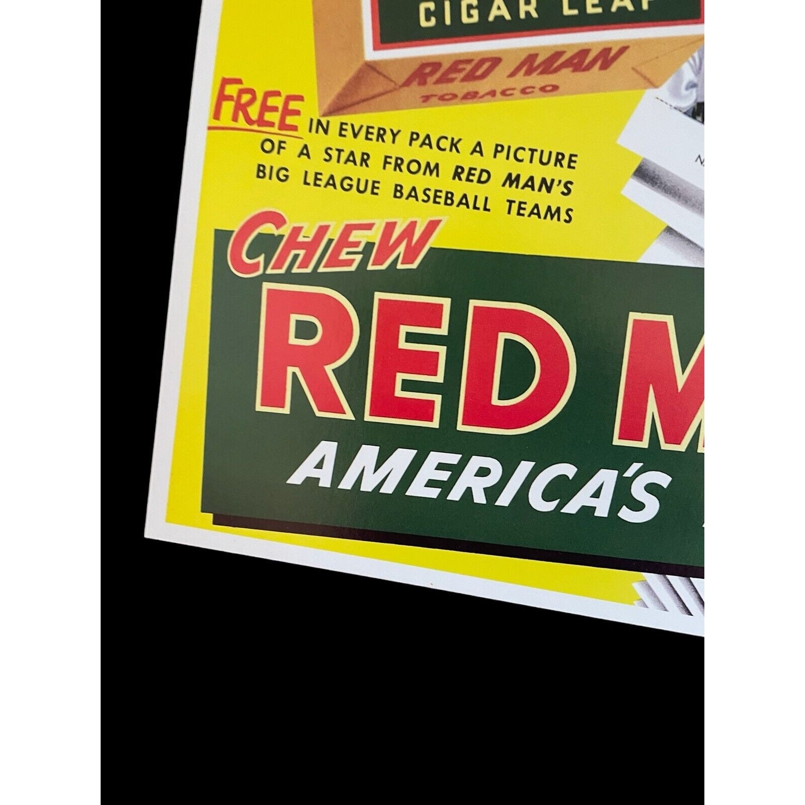 1952/53 Red Man Ralph Kiner Poster ORIGINAL - Etsy