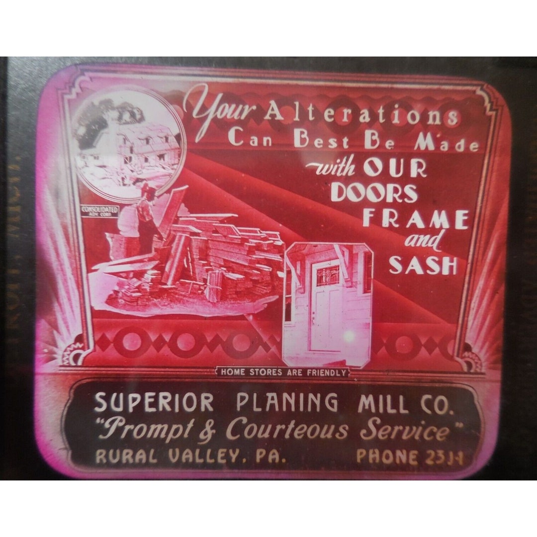 Superior Planing Mill Co. Doors Frame and Sash Glass Slide Color ...