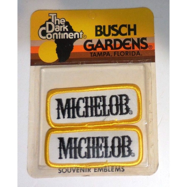 Vintage Busch Gardens Tampa, Florida 2 Michelob Beer Souvenir & Travel ...