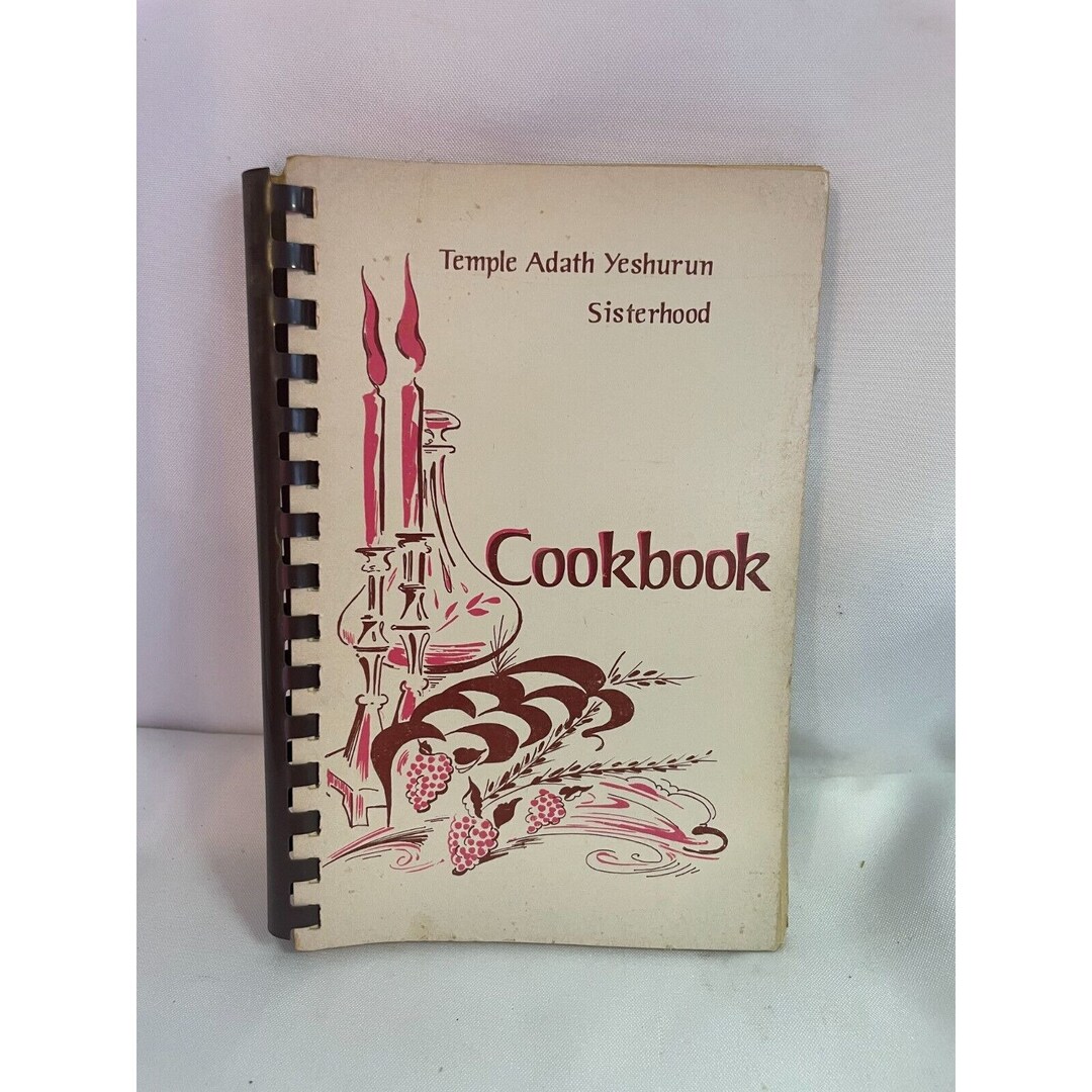Temple Adath Yeshurun Sisterhood Cookbook Syracuse NY - Etsy