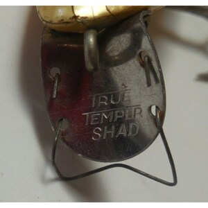Vintage True Temper SHAD Wood Fishing Lure 3" - Etsy