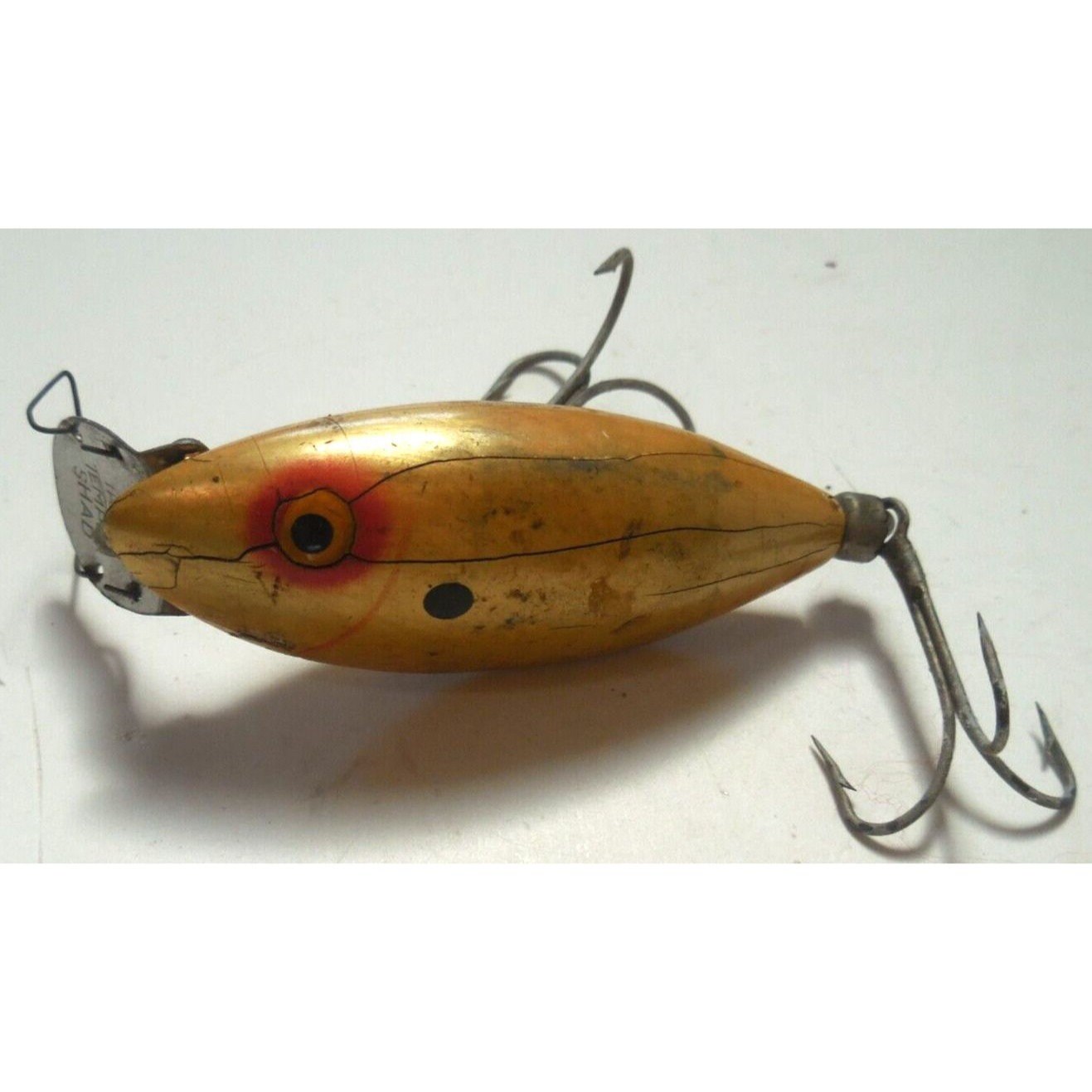 Vintage True Temper SHAD Wood Fishing Lure 3" - Etsy