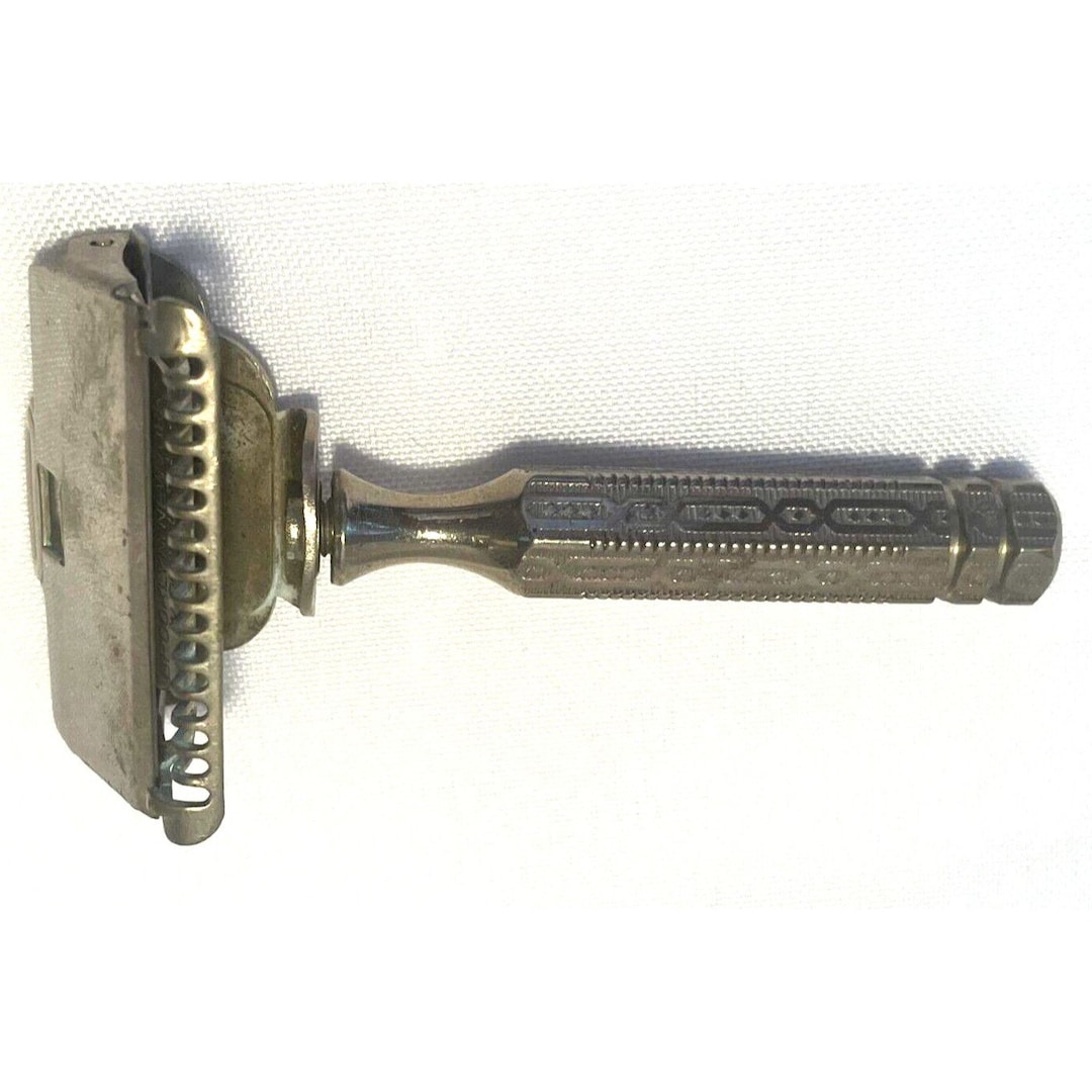 Vintage GEM Safety Razor Shaving Ornate Handle Brooklyn NY USA Made - Etsy
