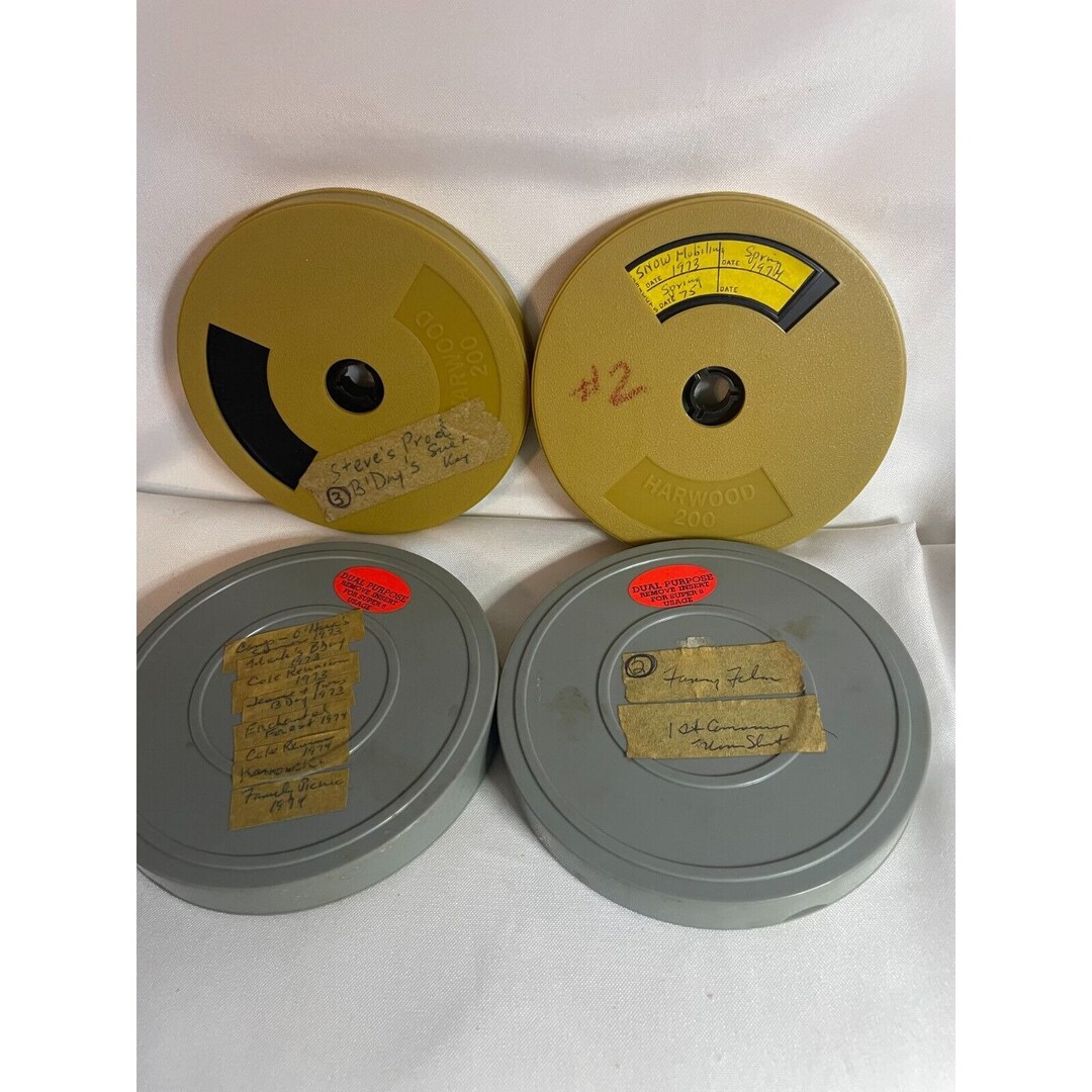 4 Vintage 8mm Home Movie Reel Family Home Film Vacation 70s E - Etsy