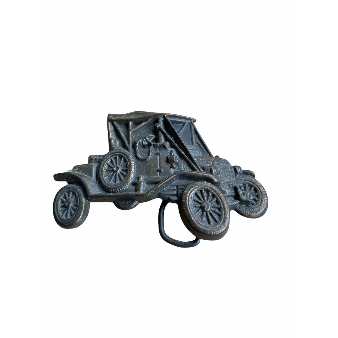Vintage Antique Car Belt Buckle (B) - Etsy
