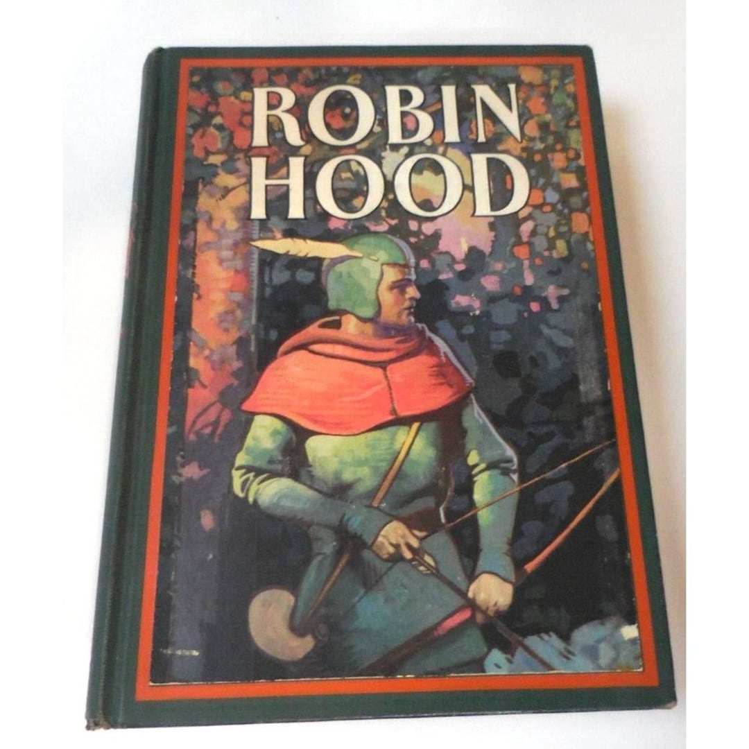 ROBIN HOOD by Henry Gilbert, Illustrated by Frank Godwin, Garden City ...