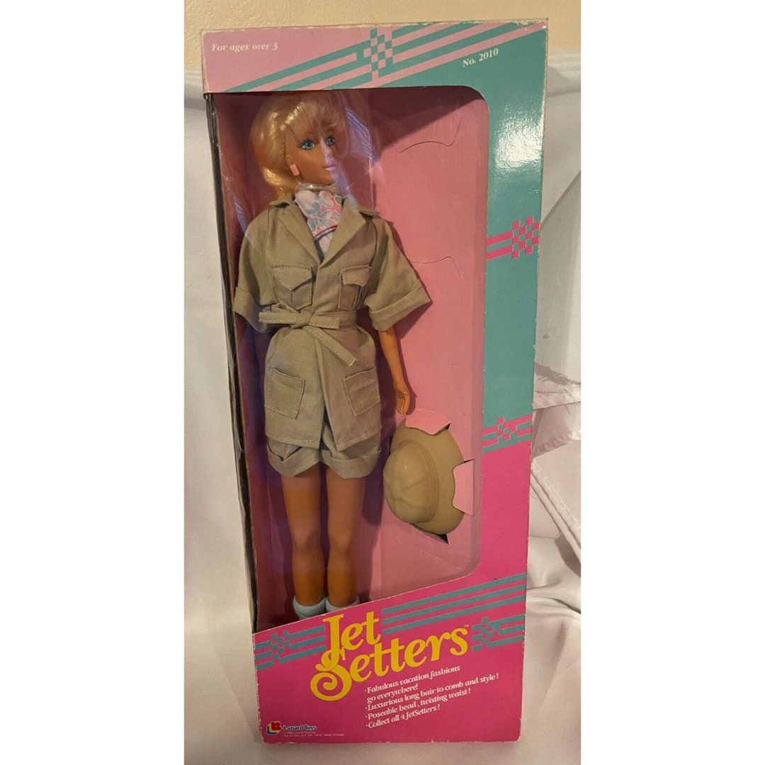 1989 Rare Lanard Toys Jet Setters Doll 17 Kenya Nib - Etsy