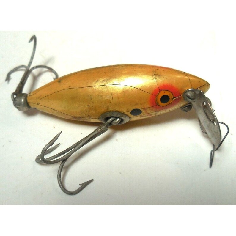 Vintage True Temper SHAD Wood Fishing Lure 3" - Etsy
