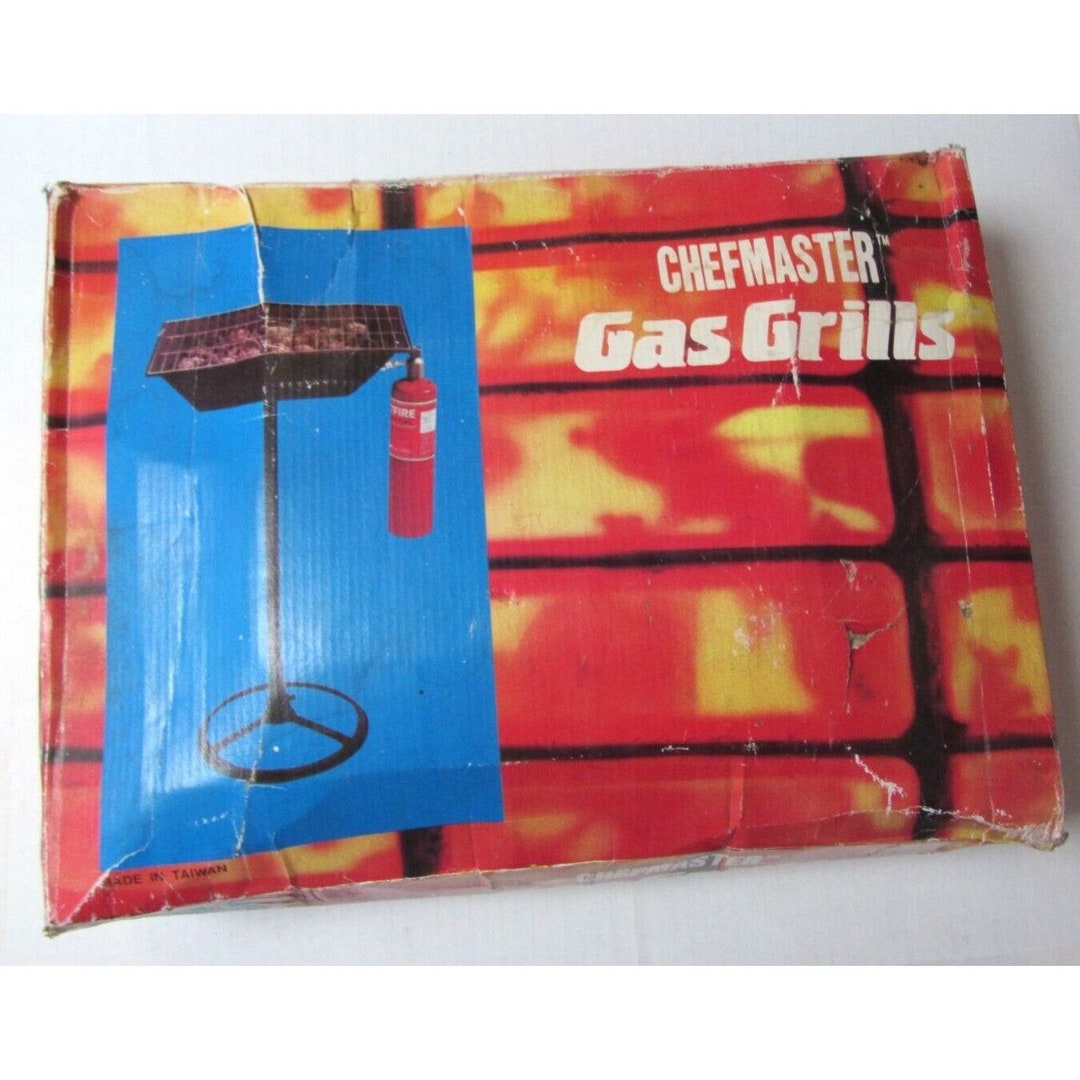 Chefmaster Party Grill Gas Fired BBQ Camp Propane Barbecue - Etsy