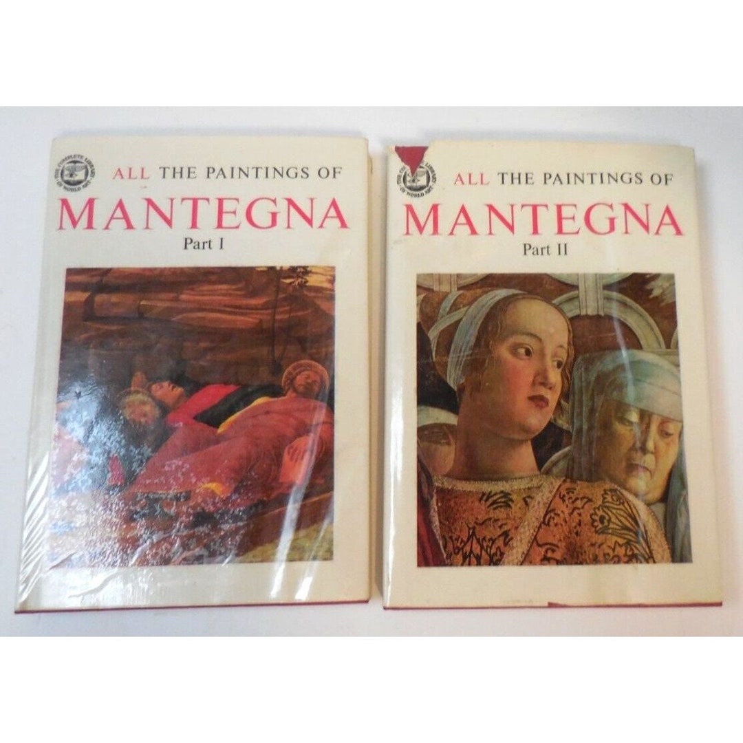 1963 All the Paintings of Mantegna Volume 1 & 2 - Two Books Nice - Etsy
