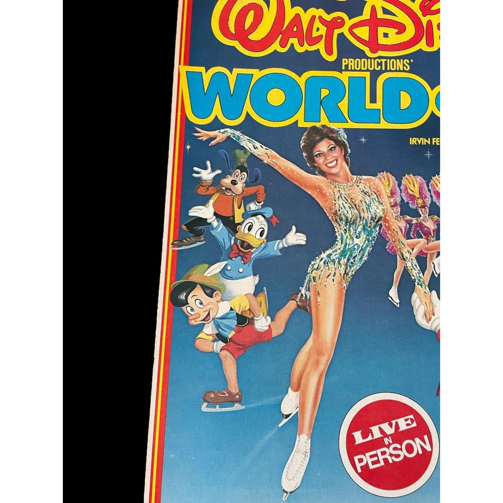 1981 Walt Disney World on Ice Poster Memorial Memorial Syracuse NY 22 ...