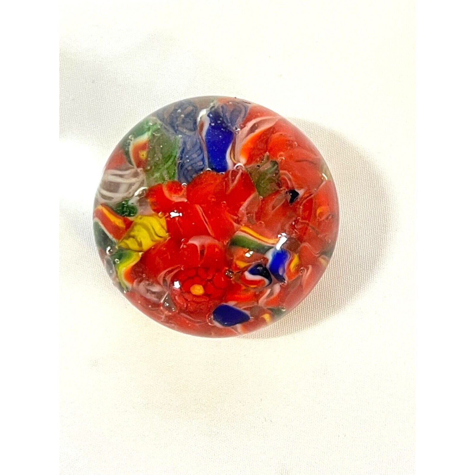 Small Colorful Paperweight 1 1/4 X 1 1/2