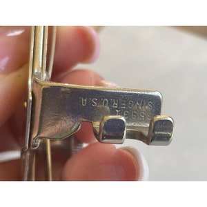 Vintage Singer Sewing Machine Adjustable Hemmer Foot 35931 - Etsy