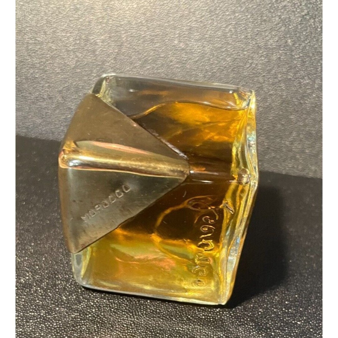 Vintage Perfume Morocco by Saravel FULL Unique Cube Square 1 5/8 Oz - Etsy