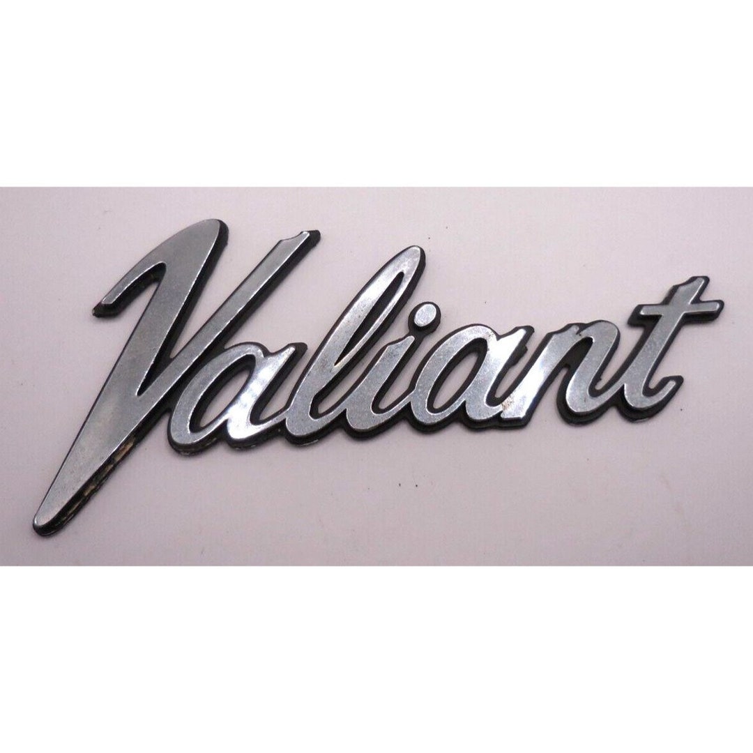 Plymouth Valiant Name Plate Emblem CAV. 1 3504 077 11249A Vintage - Etsy