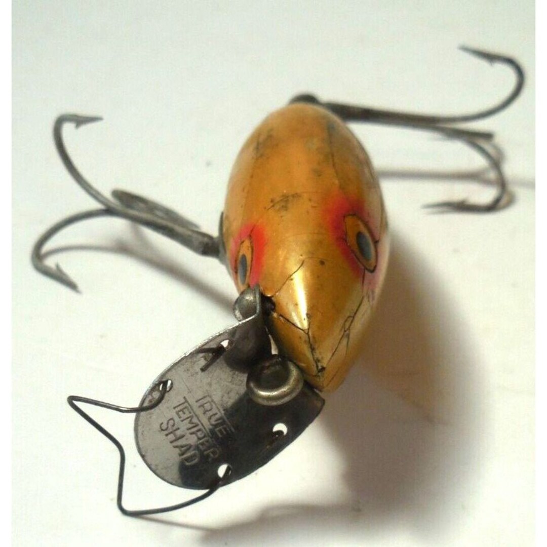Vintage True Temper SHAD Wood Fishing Lure 3" - Etsy