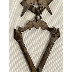 Vintage Masonic Collar Jewel in Silver Tone - Etsy