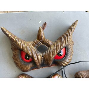 GEMMY Sound Hiding OWL Motion Sensor Hide in Bushes or Trees HTF - Etsy