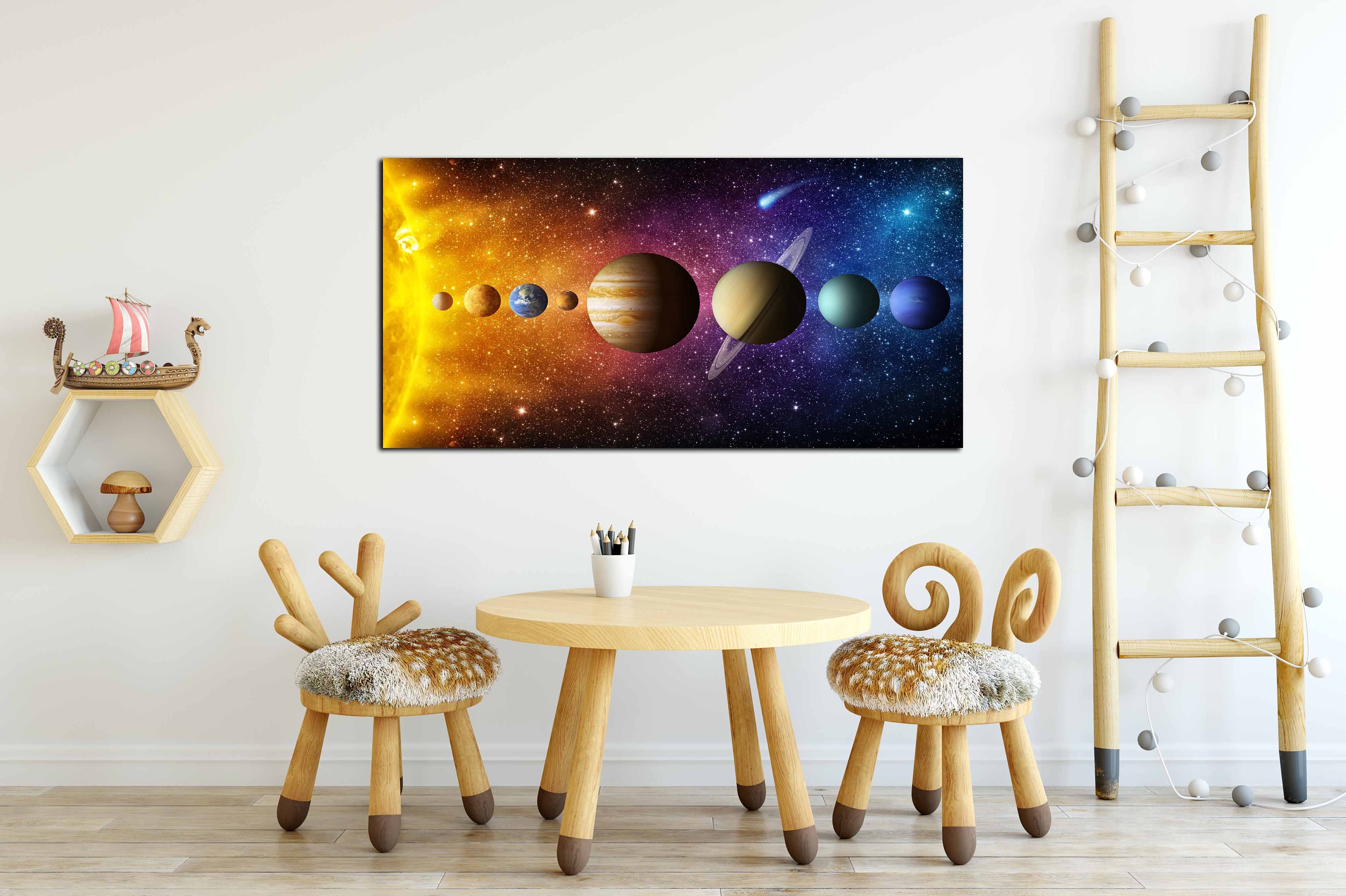 Solar System Wall Art