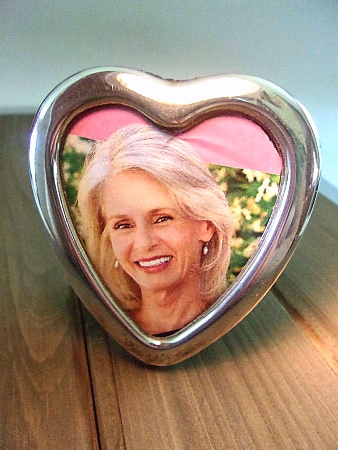 Sterling Silver Photo Heart Frame, Carr's of Sheffield Ltd, Black ...