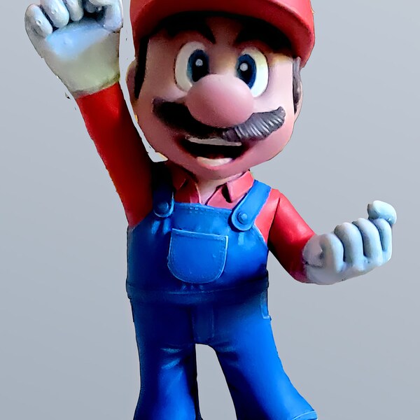 3d Printed Mario Bros - Etsy