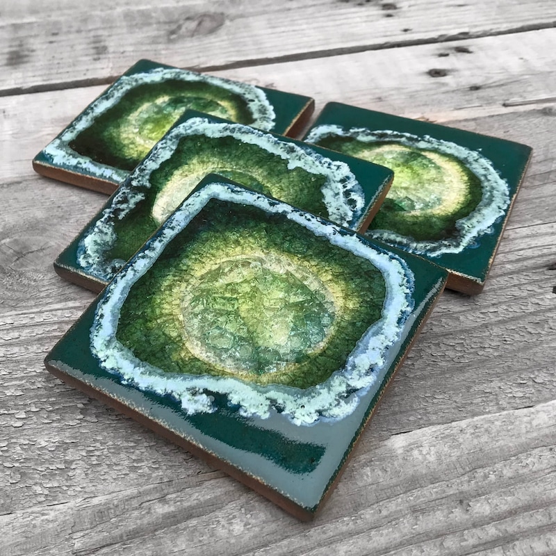 Geode Resin Tiles - Etsy
