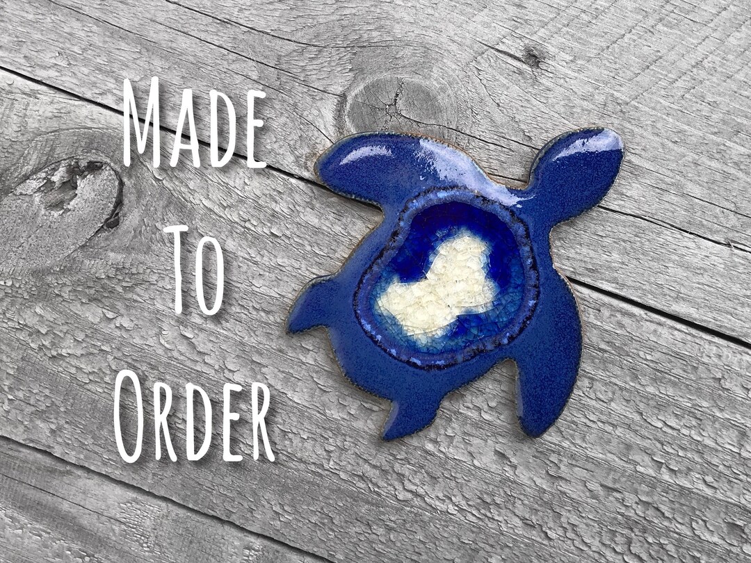 Sea Turtle Magnet: Geode Magnet, Fridge Magnet, Refrigerator Magnet ...