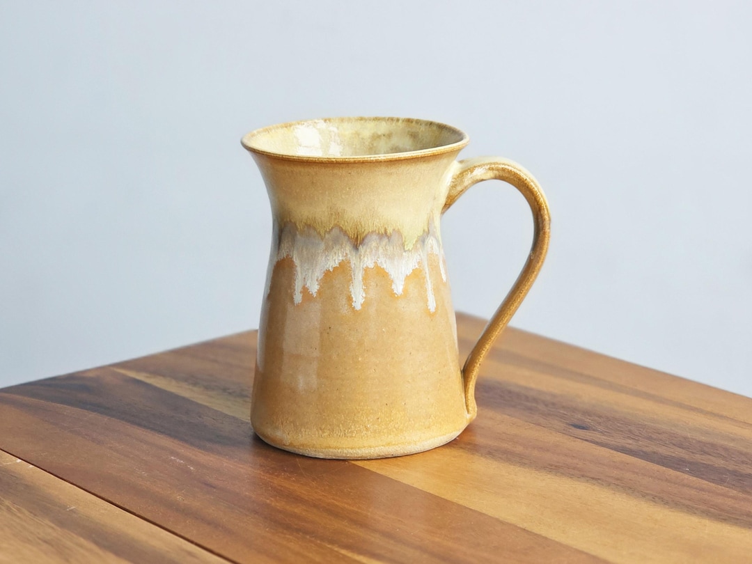 Handmade Ceramic Coffee Mug - Flared - Etsy