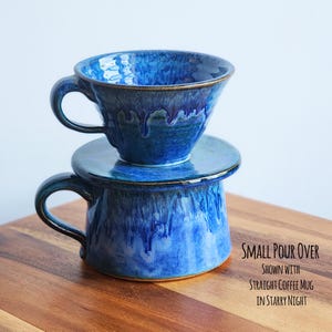 Coffee Pour Over Set - Handmade Ceramic - Etsy