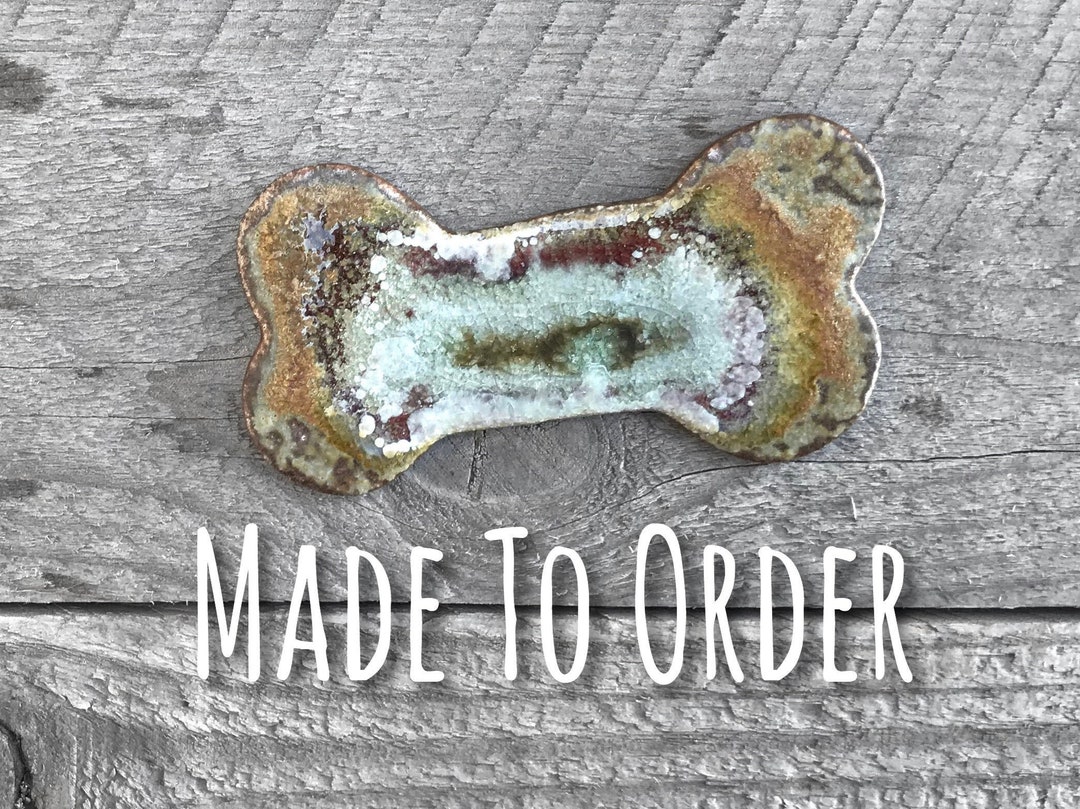 Dog Bone Magnet: Geode Magnet, Dog Bone Magnet, Refrigerator Magnet ...
