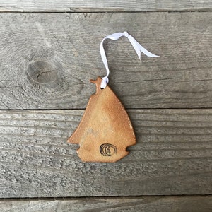 SAILBOAT GEODE CRACKLE Ornament: Decorative Ornament, Sailboat ...