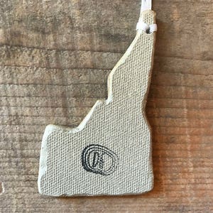 IDAHO GEODE CRACKLE Ornament: Custom Idaho Ornament, Decorative ...