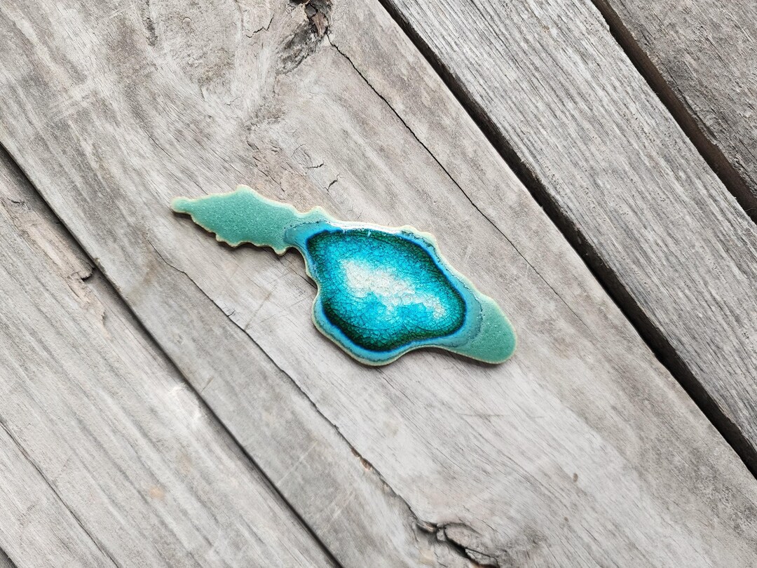 Catalina Island Geode Ceramic Fridge Magnet - Etsy
