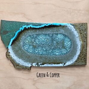 MONTANA GEODE CRACKLE Trivet: Custom Trivet Personalized - Etsy