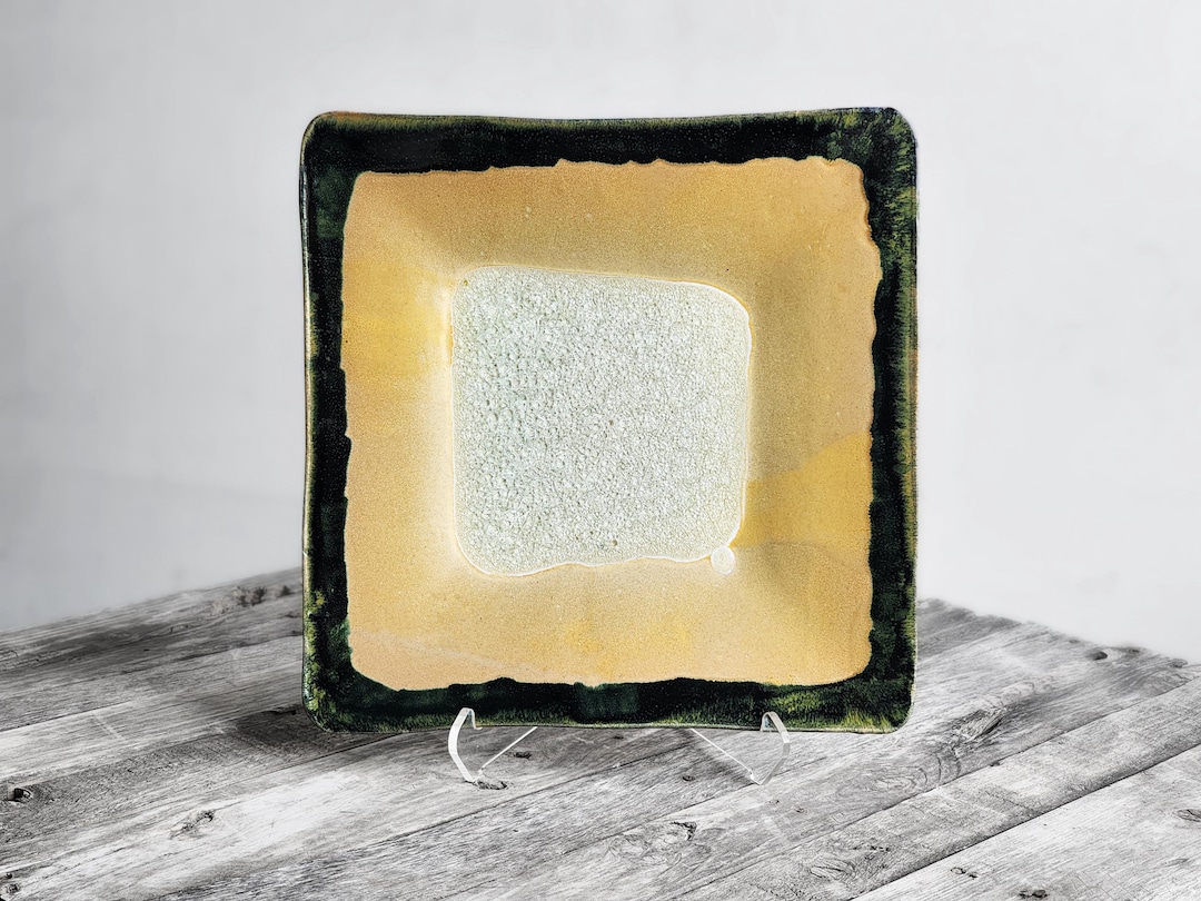 Ceramic Square Tray (straight Edge Large) - Etsy