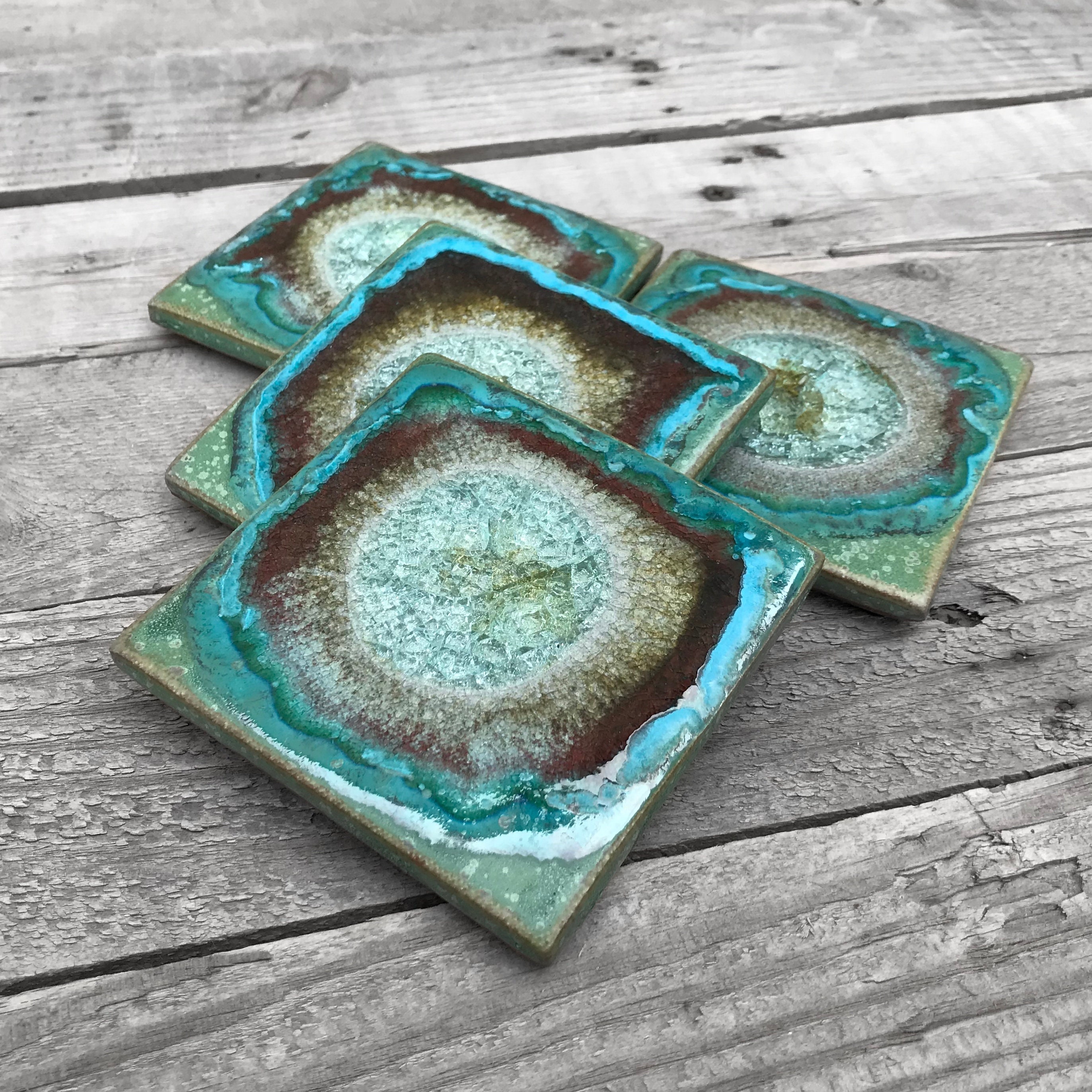 Pottery With Geodes - Etsy