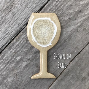 WINE GLASS GEODE Crackle Magnet: Wine Magnet, Wine Glass Magnet ...