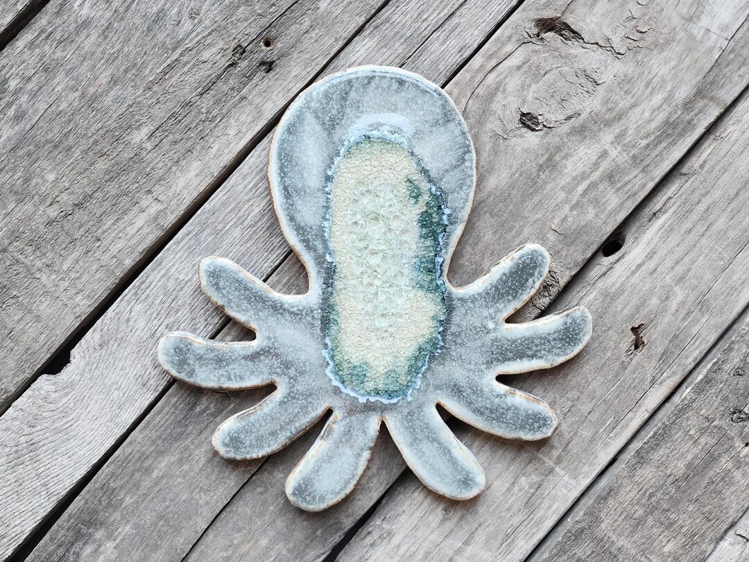 Octopus Trivet Handmade Geode Ceramic - Etsy
