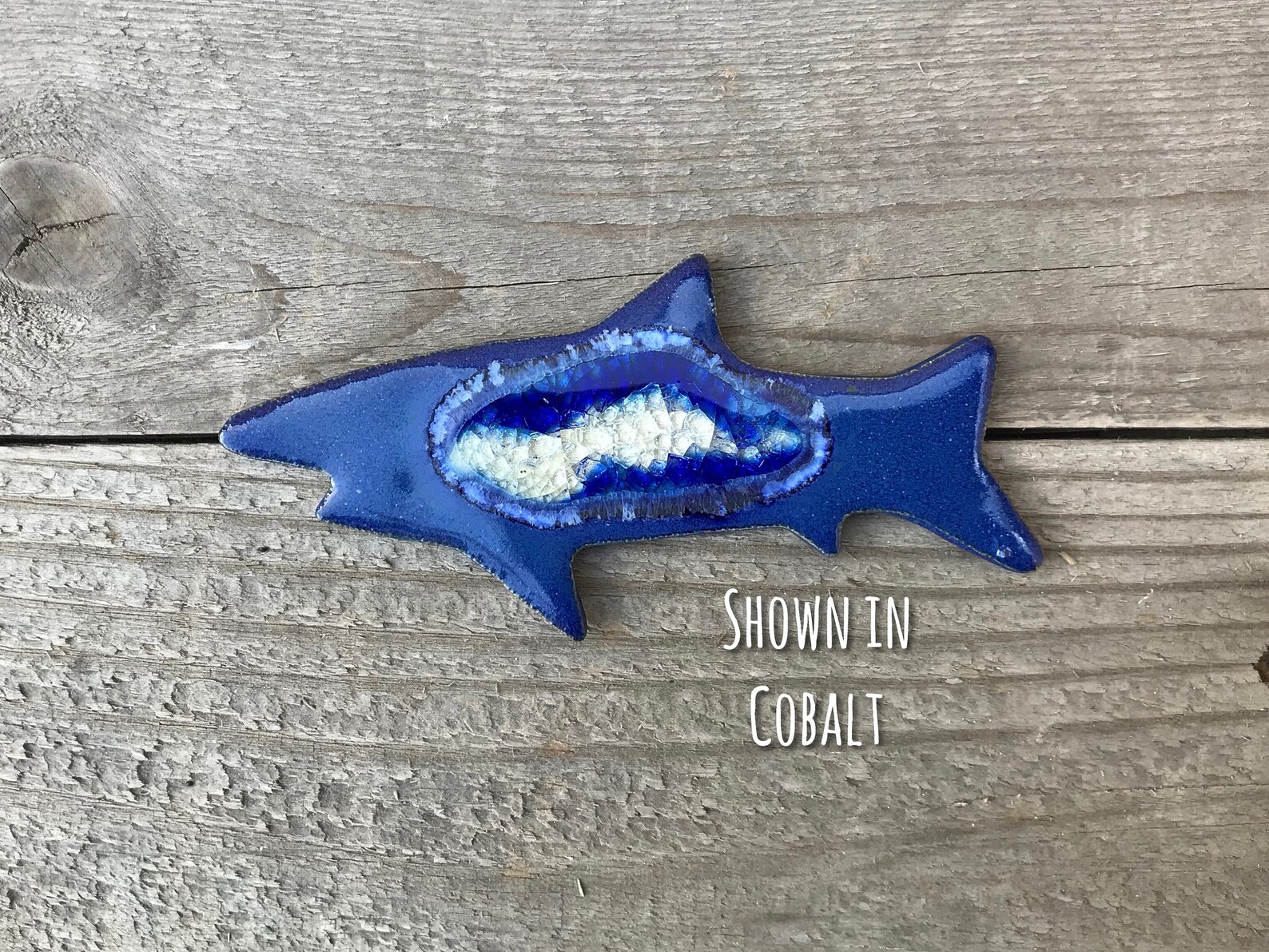 SHARK GEODE CRACKLE Magnet: Custom Magnet Shark Magnet - Etsy