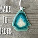 SAILBOAT GEODE CRACKLE Ornament: Decorative Ornament, Sailboat ...