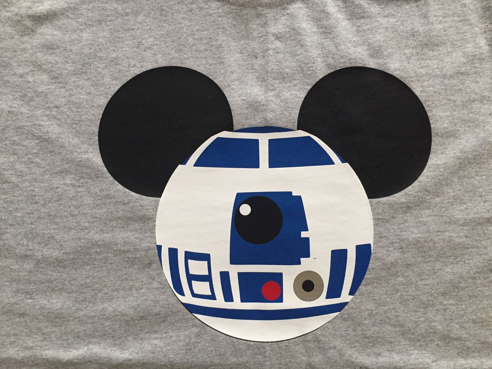 Youth Star Wars Disney R2D2 Mickey Head Shirt | Etsy
