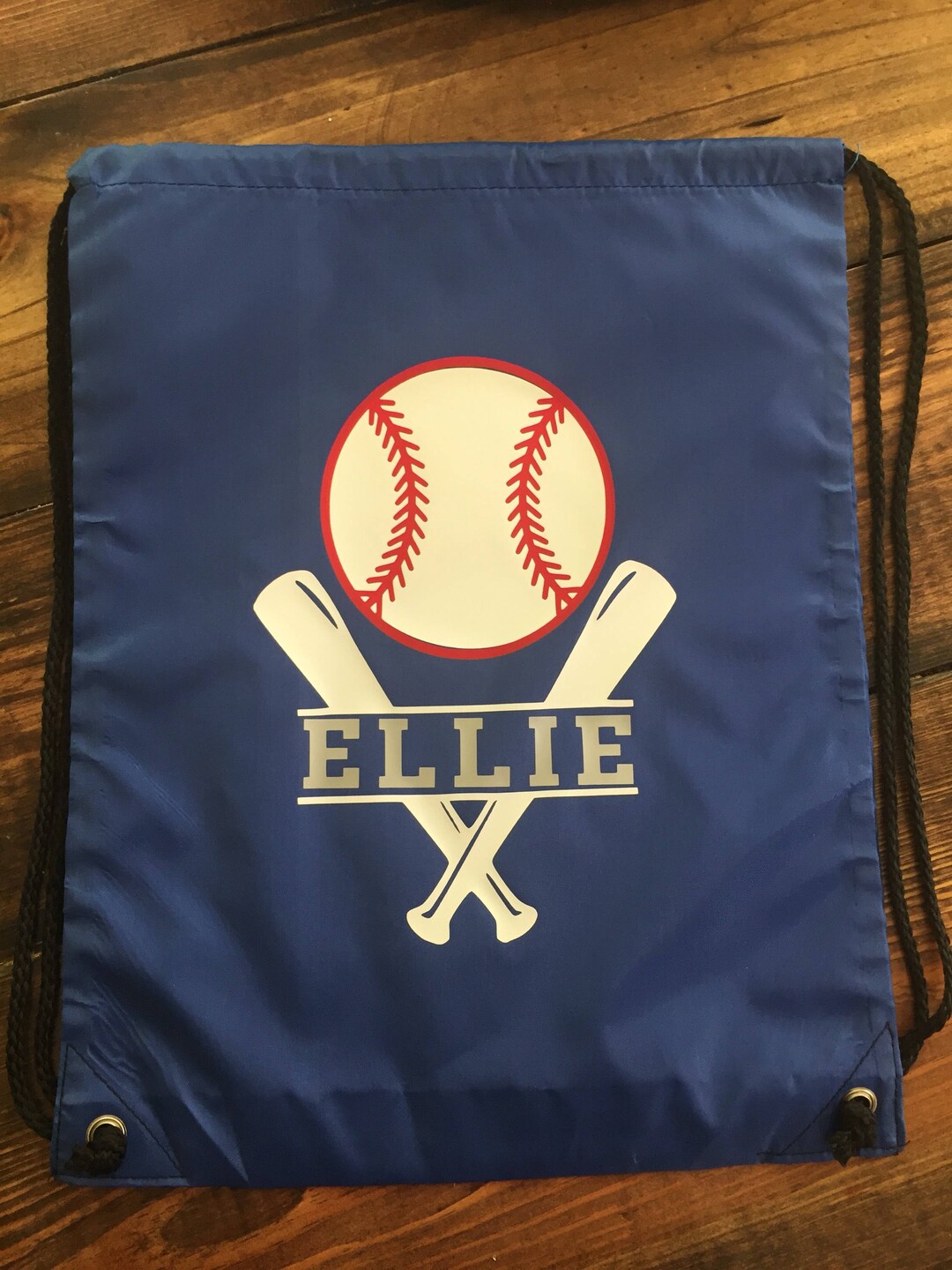 Baseball or Softball Drawstring Bag/backpack - Etsy