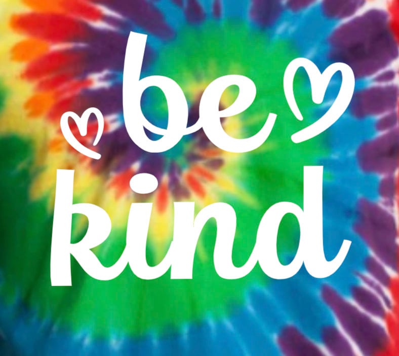 Adult/Youth-Be Kind Shirt/Be Kind Tie Dye Shirt/ Inspirational | Etsy