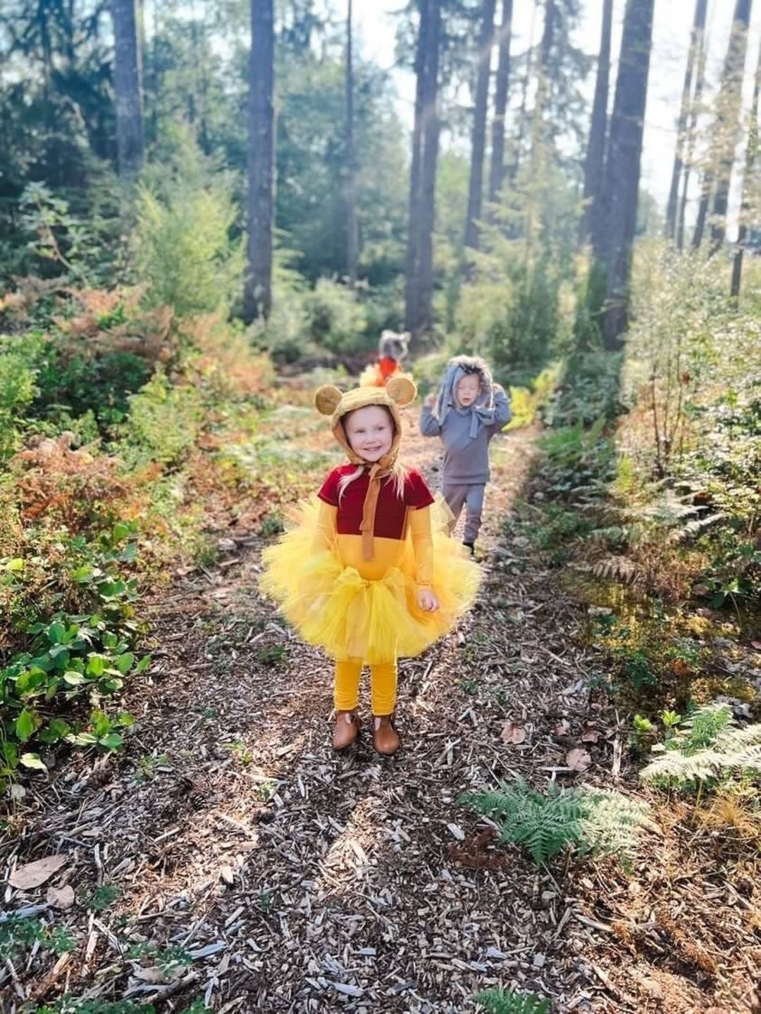 Bear Tutu Skirt || TUTU ONLY || Bear Costume Tutu, Yellow Halloween ...